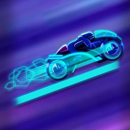 Neon Rider - Play Online for Free | Playtropolis
